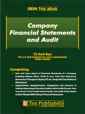 Books | Company Financial Statements and Audit, 2024 - Tax Publishers ...