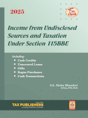 Books | Income From Undisclosed Sources & Taxation Under Section 115BBE ...
