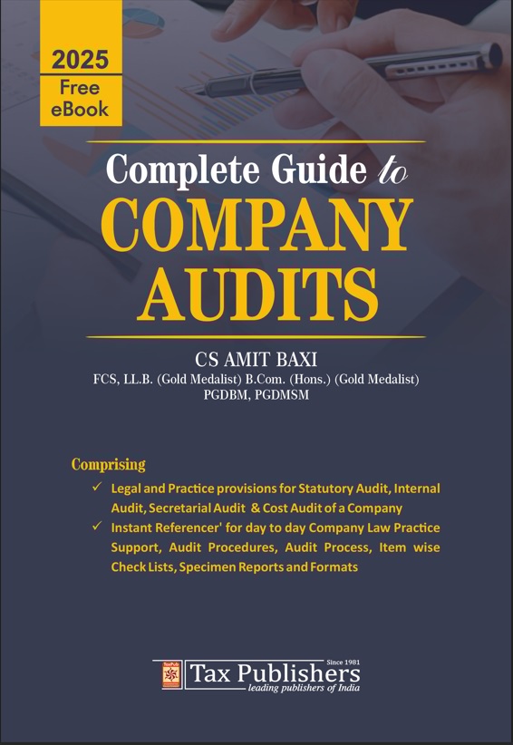 Books | Complete Guide to Company Audits - Tax Publishers Your Tax ...
